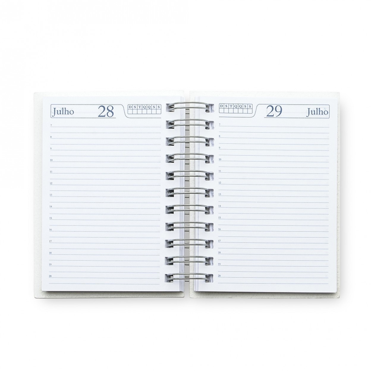 Agenda Compacta Pet Sublimático Customizada